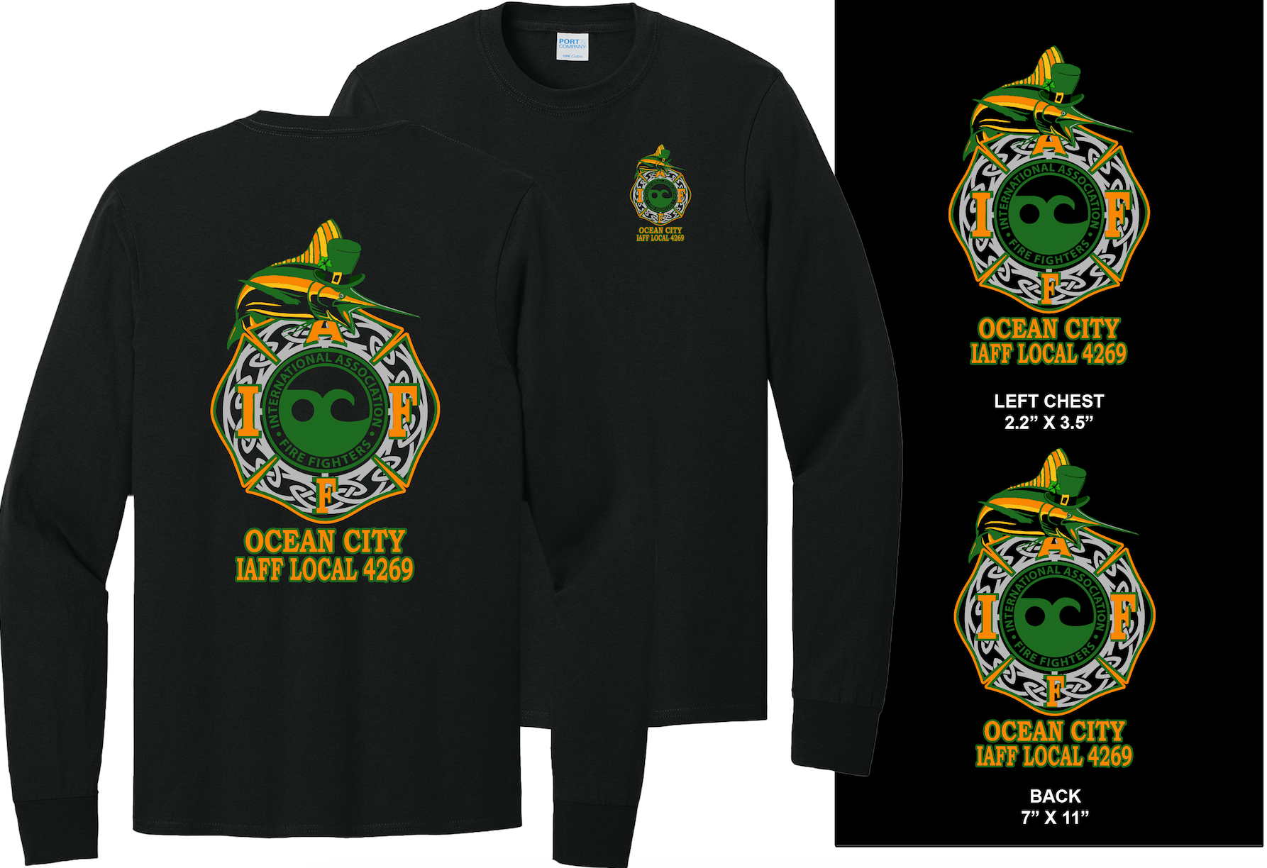 St. Patrick's Day Long Sleeved Shirt | IAFF Local 4269